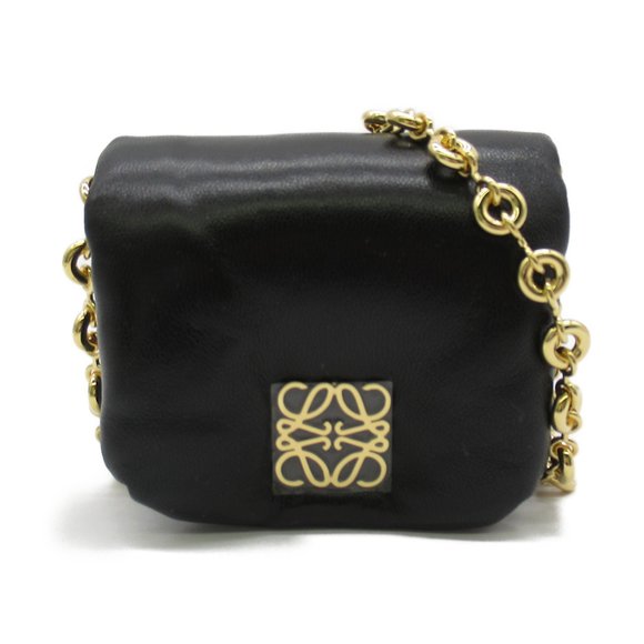 Loewe | Bags | Loewe Puffer Goya Case Black Shiny Napalamu C8962x031100 ...